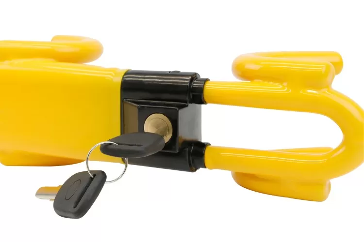 Double Hook Twin Bar Steering Wheel Lock